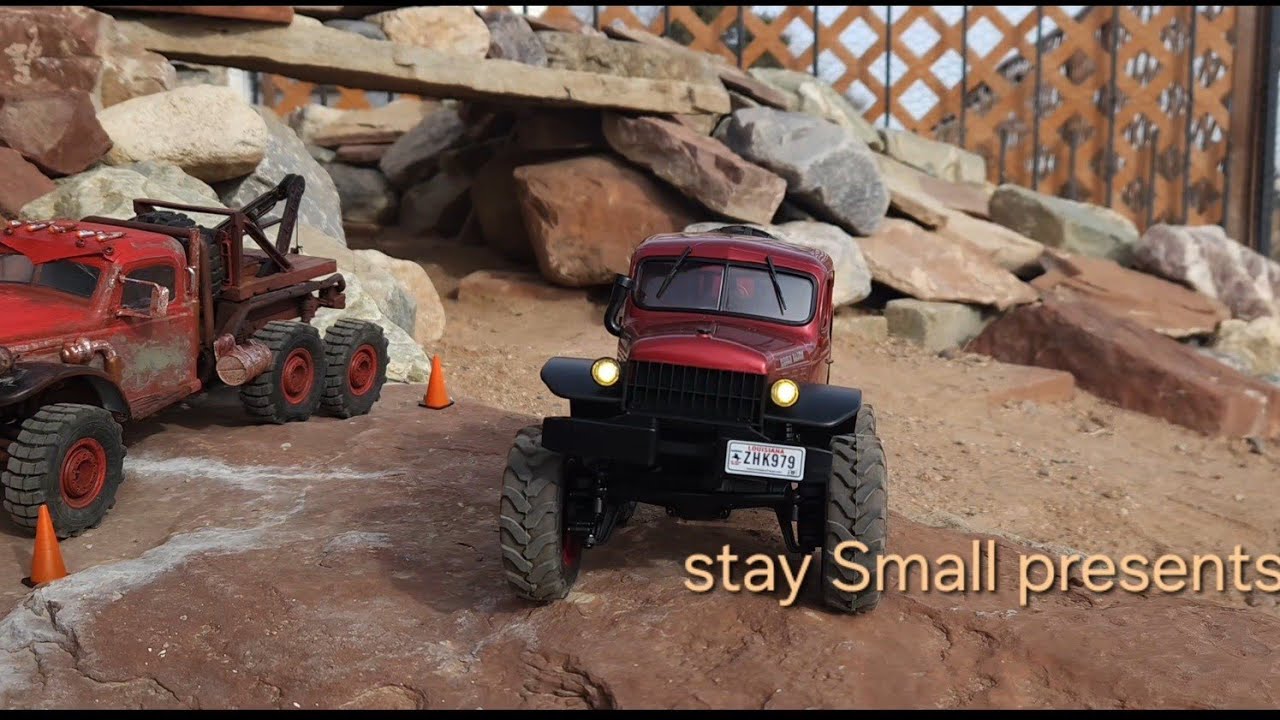 Mini Western Power Wagons! Fms Rc - YouTube