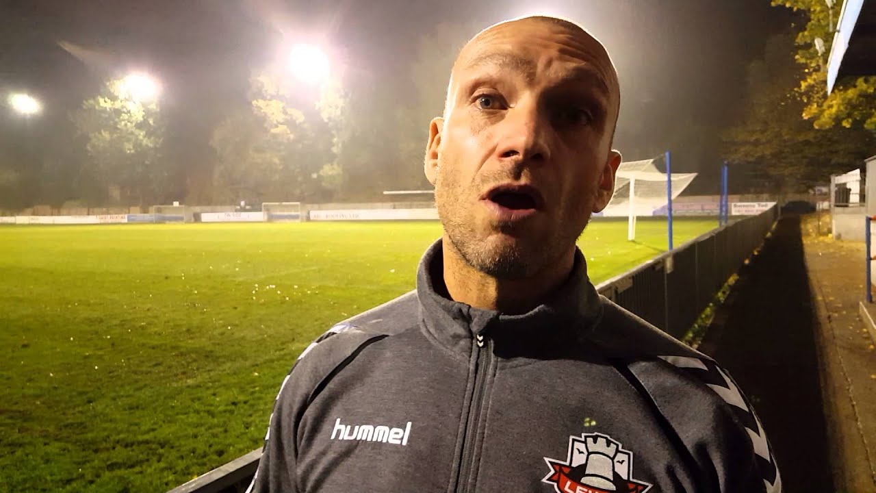 Hampton 2 vs Lewes 1: Darren Freeman's reaction - YouTube