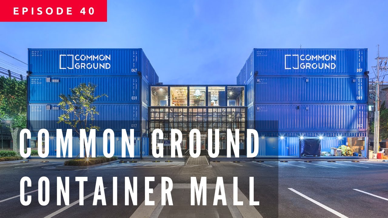 A tour of Common Ground Container Mall, Seoul Korea (커먼그라운드) - YouTube