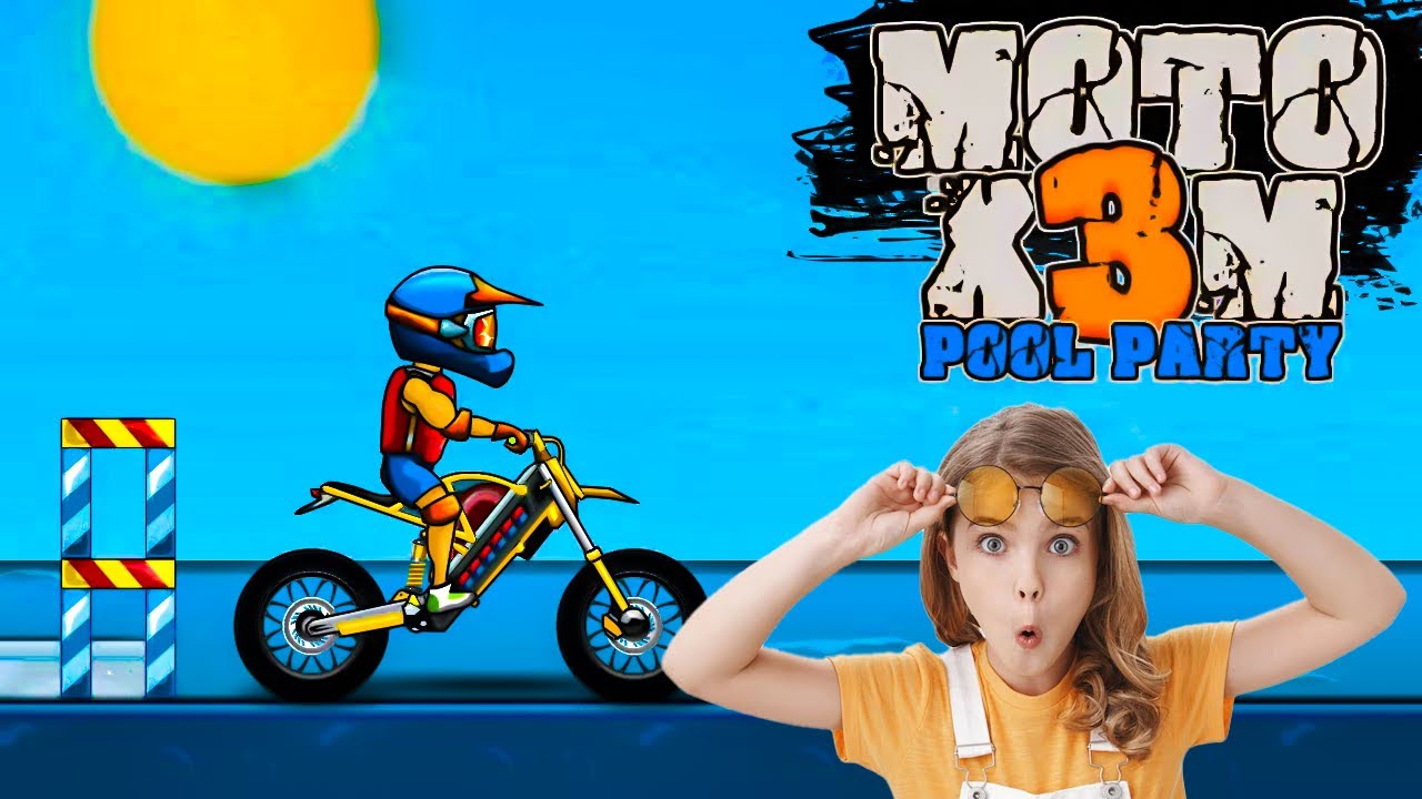 Moto X3M 5 Pool Party - Gameplay Walkthrough - YouTube