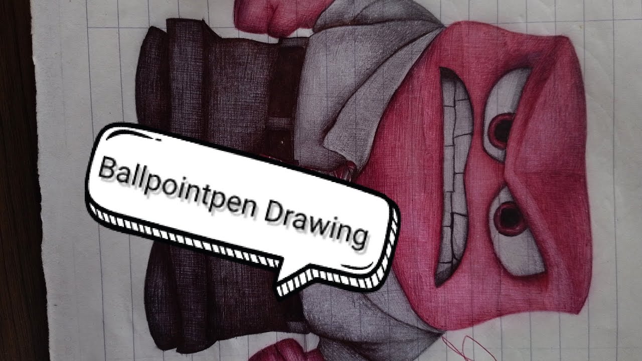 Anger, Killua, Kukoshibo Ballpointpen Drawing ️🖊️ - YouTube