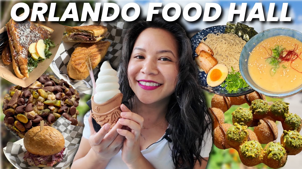 Orlando's EAST END MARKET Food Hall is a Foodie MUST VISIT! - YouTube