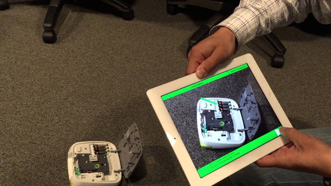 Label Printer - Battery Replacement Procedure - YouTube