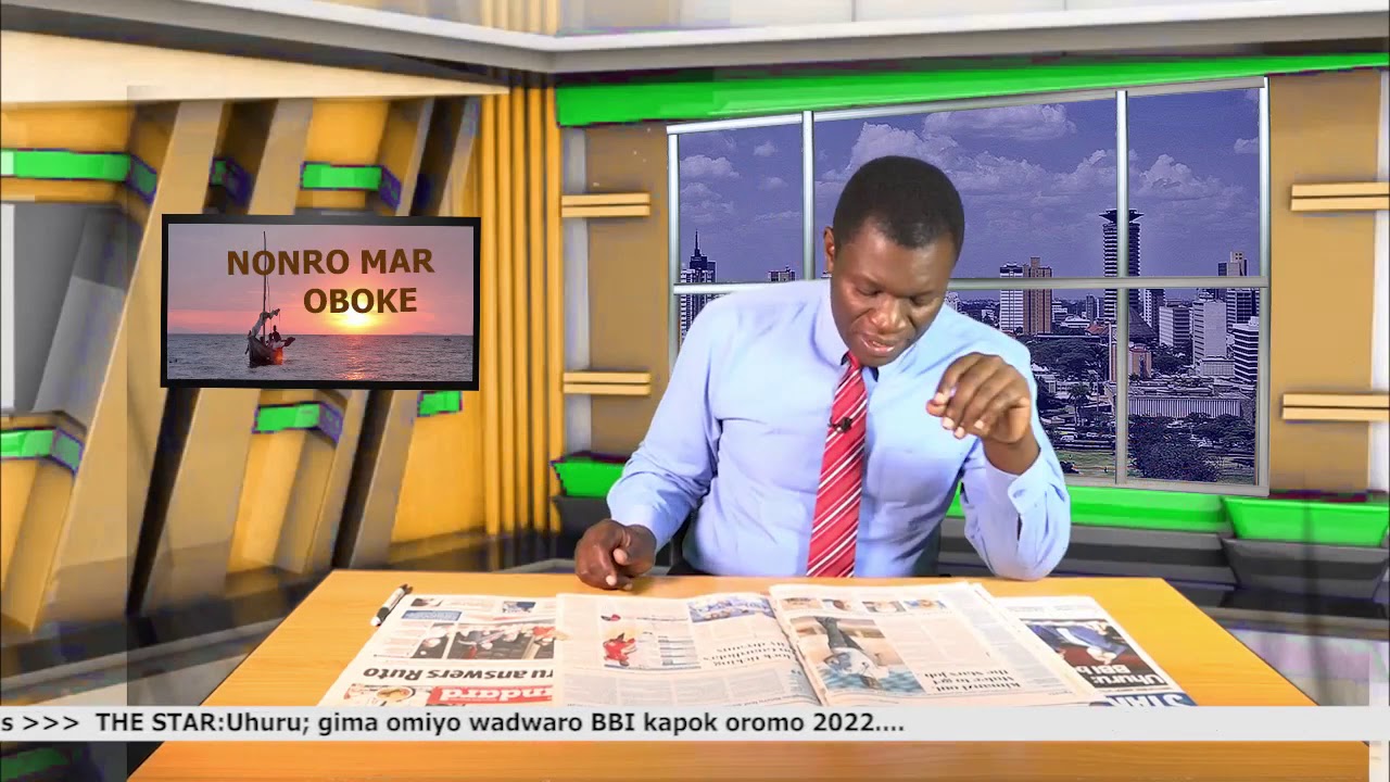 Lolwe Oboke(Newspaper Review 19th October 2020) Kod Nick Okello - YouTube
