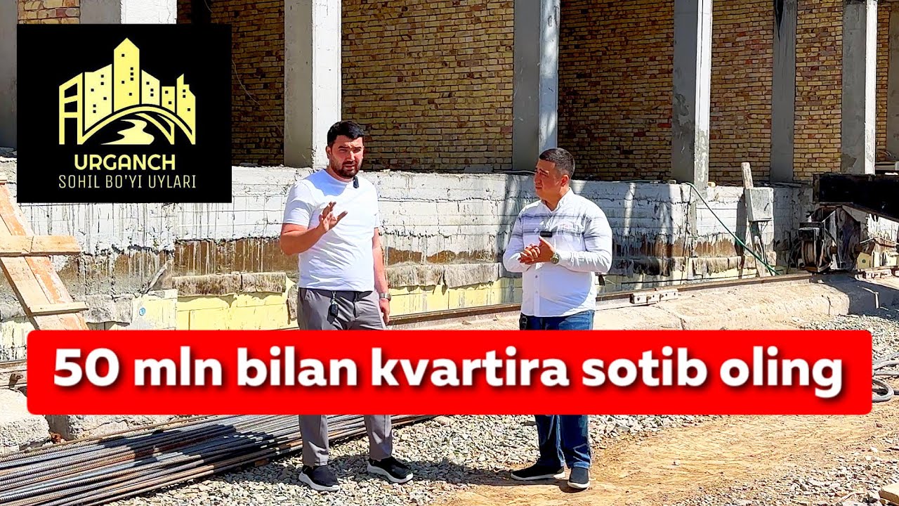 ОЛДИНДАН ТЎЛОВ 50 МЛН БИЛАН КВАРТИРА СОТИБ ОЛИНГ! УРГАНЧ СОХИЛ БУЙИ ...