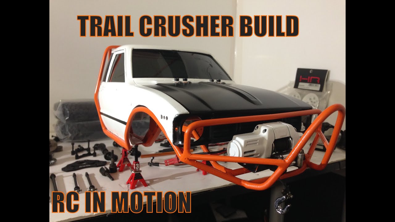 Custom Axial Toyota SCX10 - TrailCrusher - YouTube