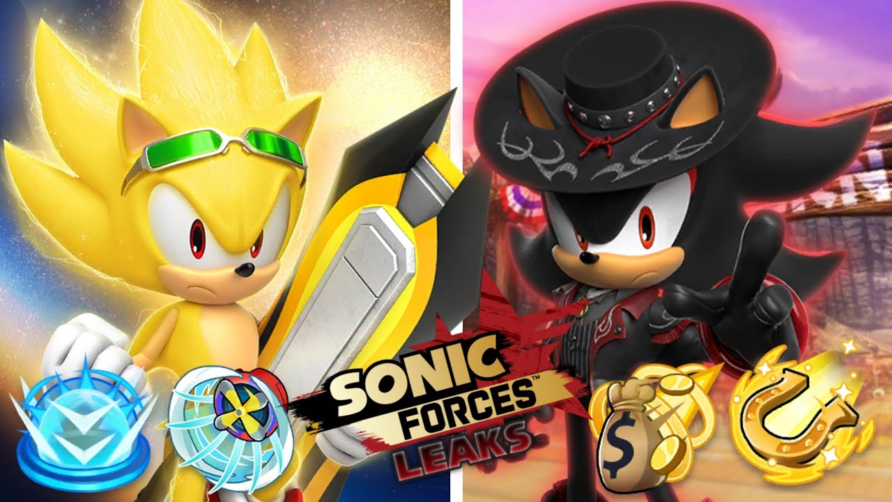 Extreme Gear Super Sonic & Outlaw Shadow LEAKS!! | Sonic Forces Speed ...