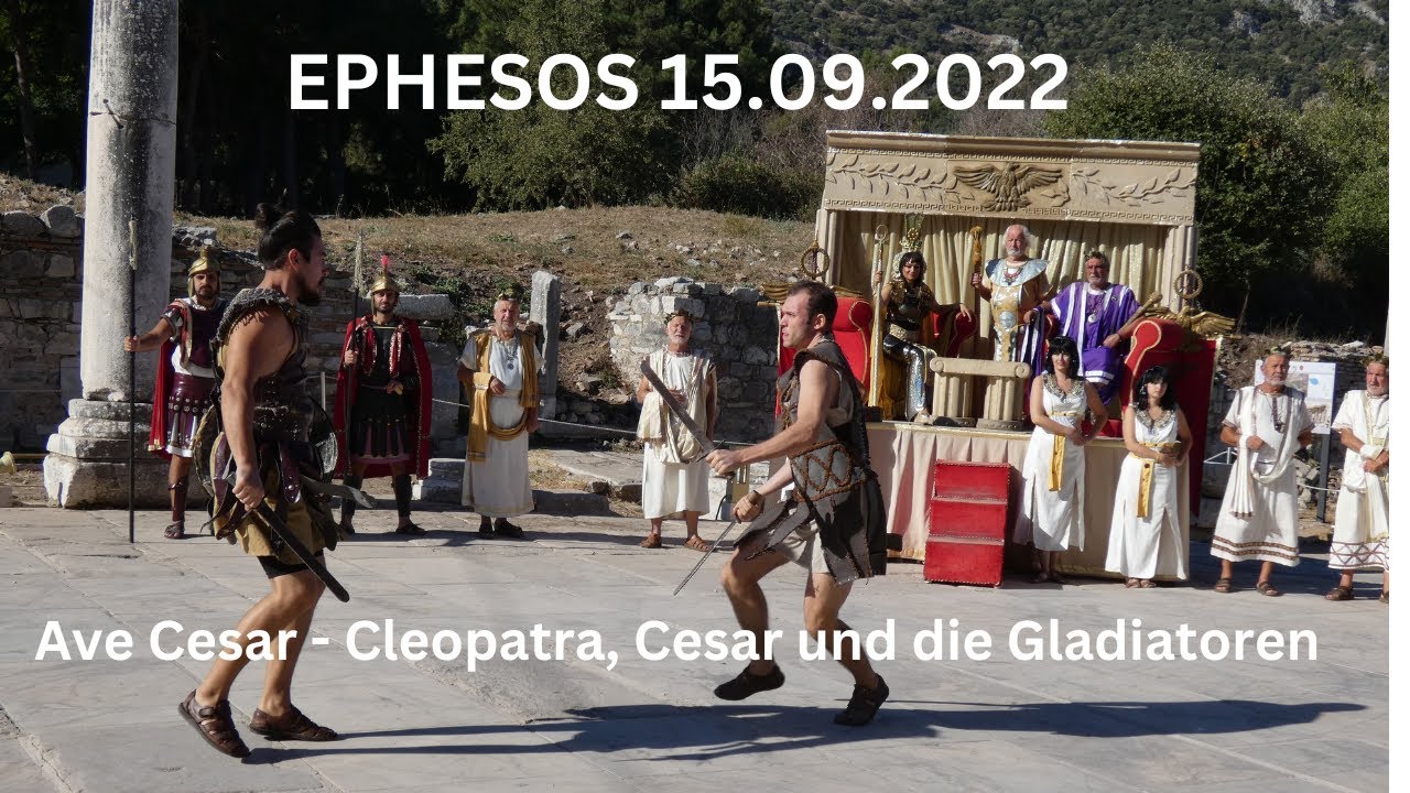 Ave Cesar - Cleopatra, Cesar und die Gladiatoren am 15.09.2022 in ...