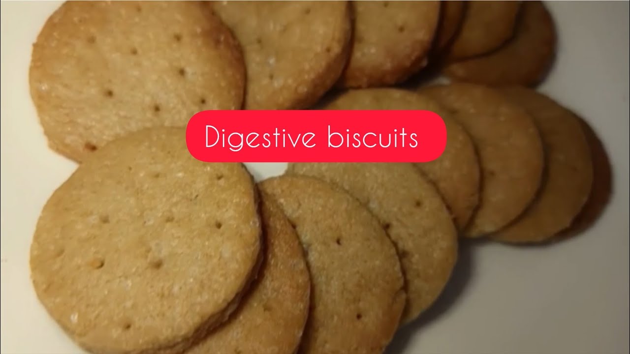 "The ultimate digestive biscuits recipe" by foodiology - YouTube