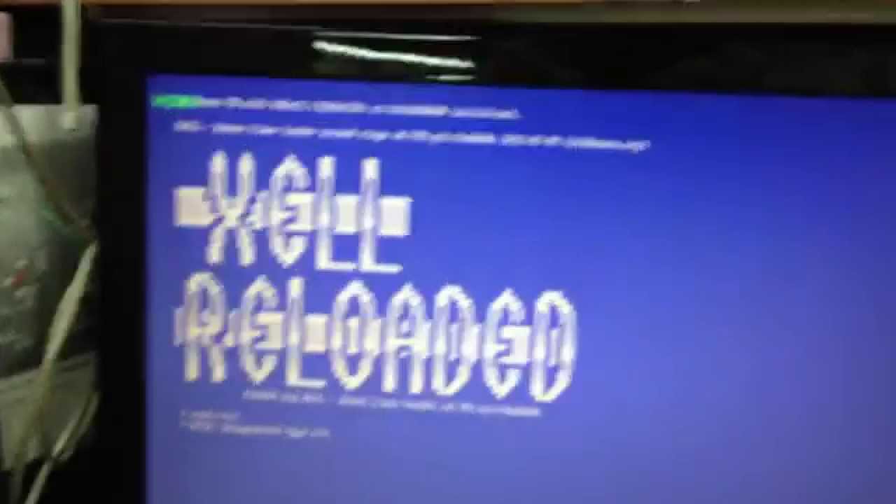 Xbox360 Corona 4 gig booting Xell Showing CPU Key using HDMI - YouTube
