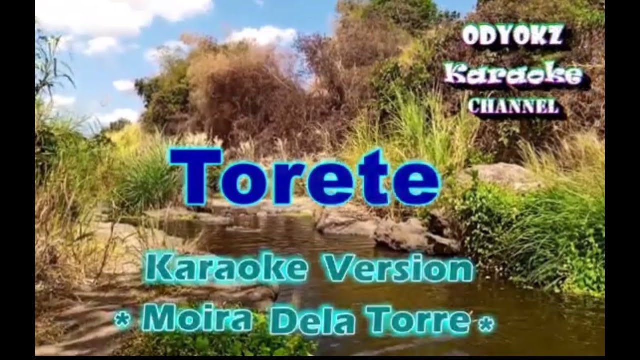 Torete - Karaoke Version Moira Dela Torre - YouTube