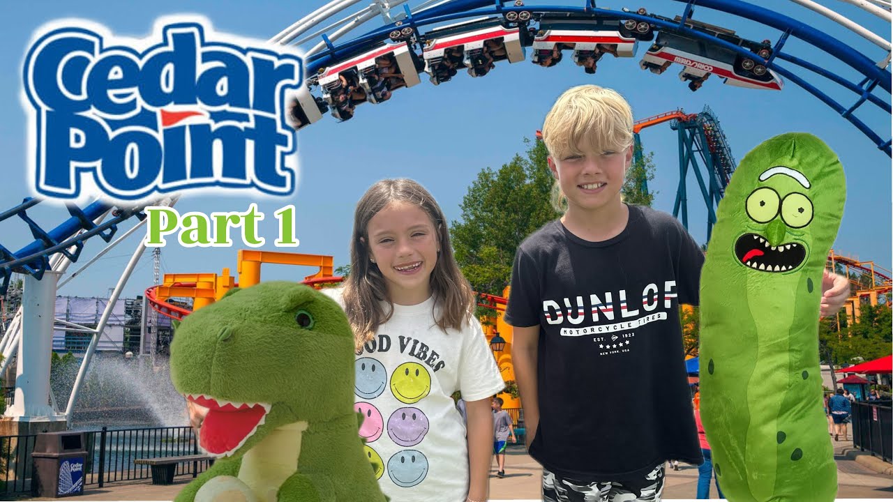 Cedar Point! Part 1 #amusementpark #fun #roadtrip #video #fyp - YouTube