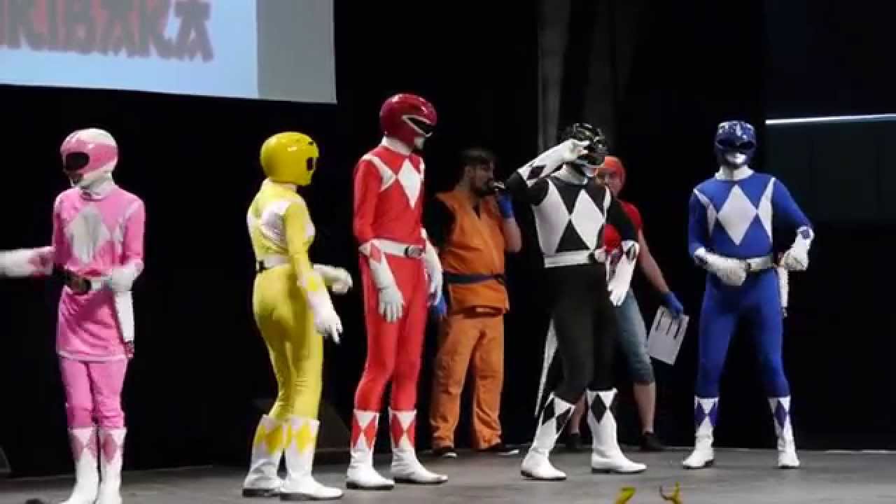 Clermont Geek Convention 2015 - Cosplay - Power Rangers - Multi - YouTube