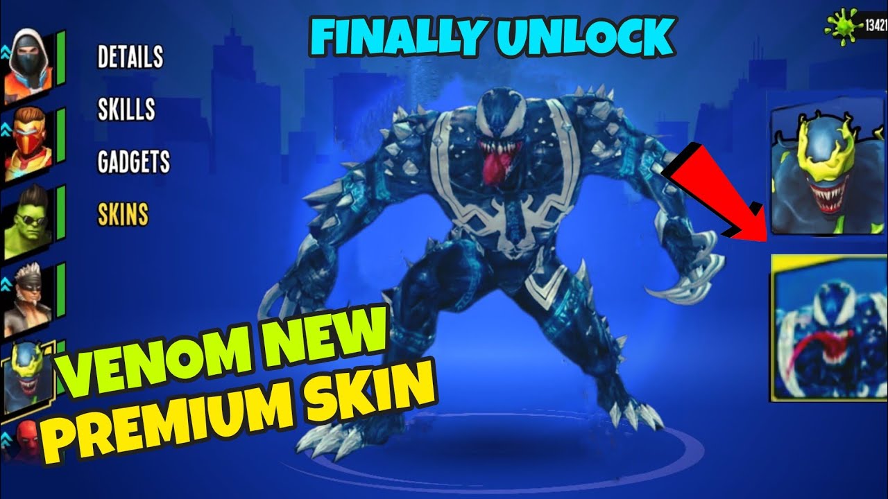 Finally Venom New Secret Skin Added In Spider Fighter 3 🤯 Spider ...