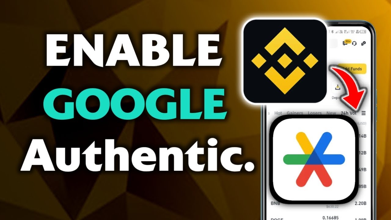 How To Enable Google Authenticator On Binance - YouTube