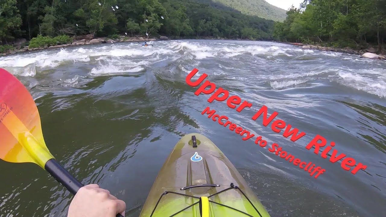Kayaking the New River, McCreery to Stonecliff - YouTube