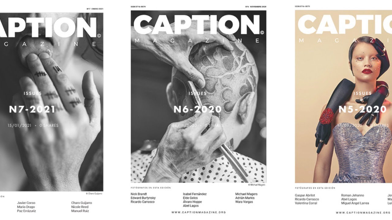 PRESENTACIÓN DE LA REVISTA CAPTION MAGAZINE - YouTube