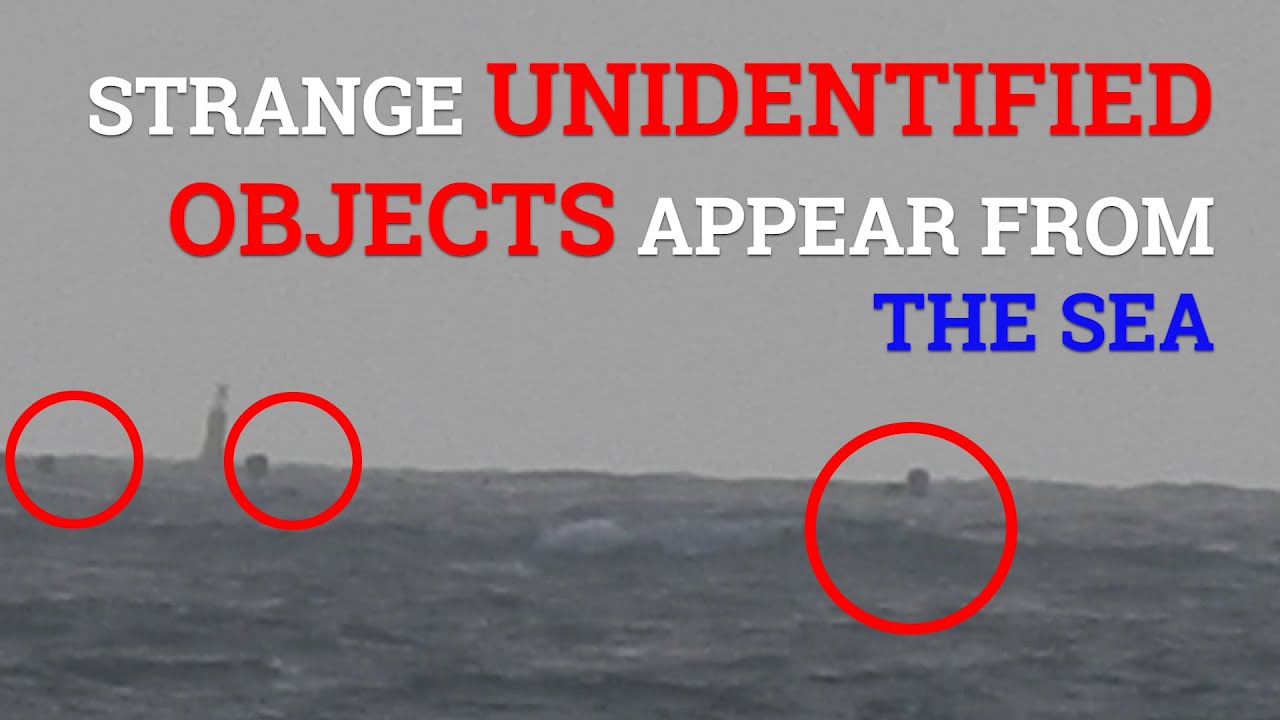 NIKON ZOOM TEST Strange Unidentified Objects Appear Out Of The Sea ...