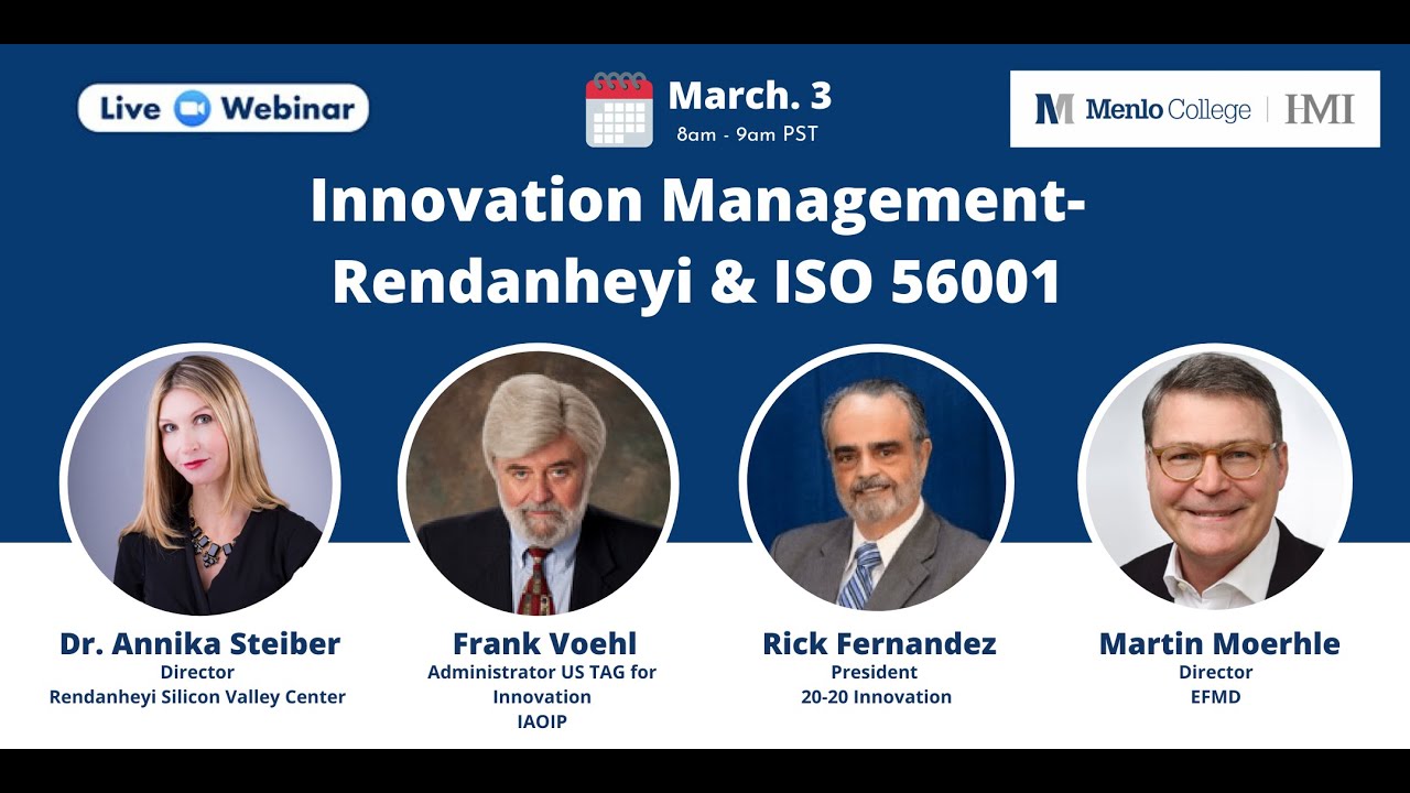 ISO 56001 & RenDanHeYi: Innovation Management - YouTube