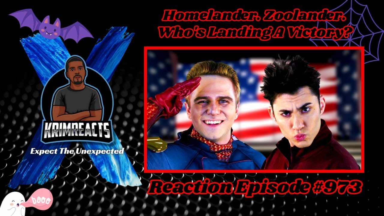 Homelander Vs. Zoolander Rap Battle REACTION | KrimReacts #973 - YouTube
