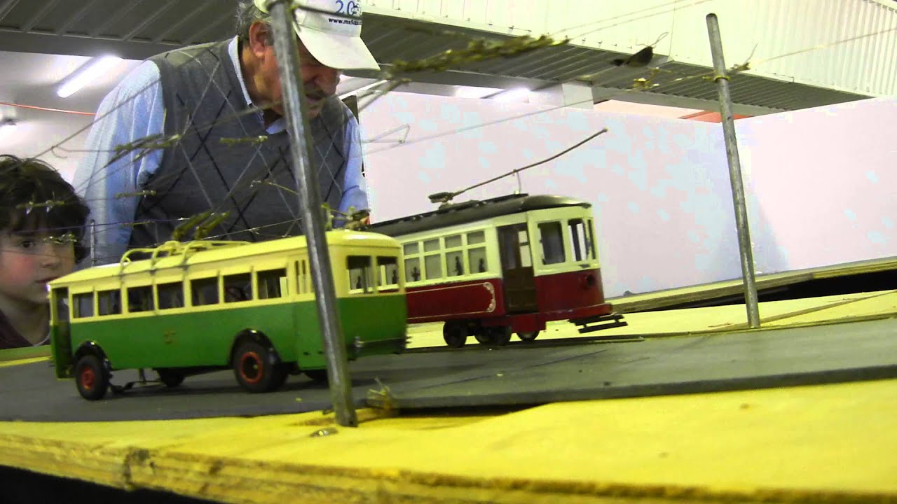 Trolleybus and Tram Models - AMRA display Perth Australia 1 - YouTube