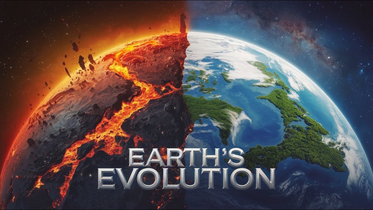 Earth’s Evolution: 4.6 BILLION Years in 3 MINUTES - YouTube