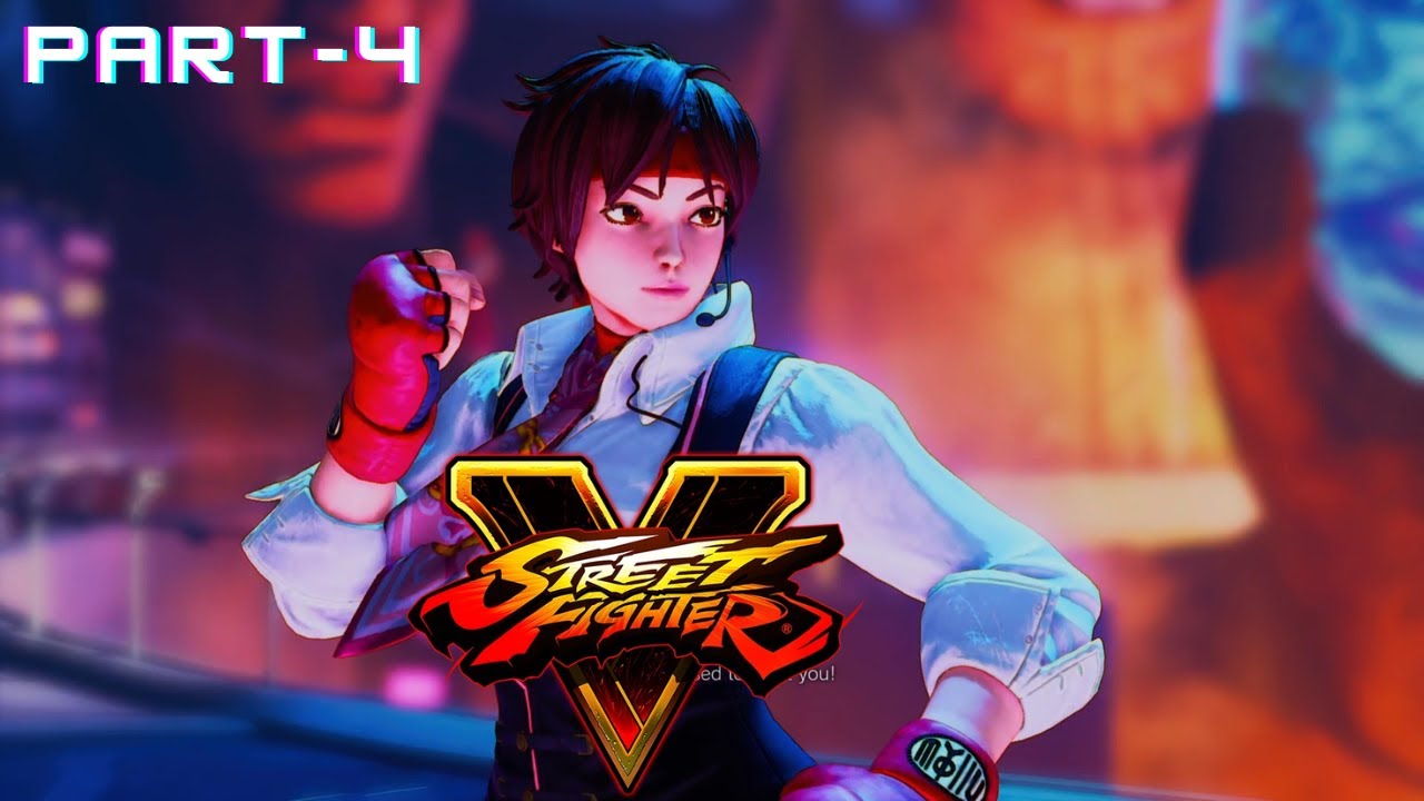 Street Fighter 5 - Characters Story Walkthrough PART 4 @ 1080p (60fps ...