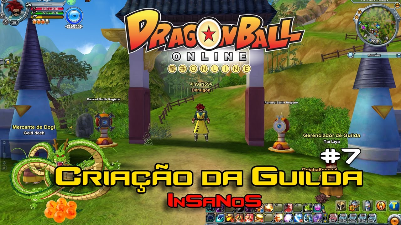 Dragon Ball Online DBO Criação da Guilda #7 - YouTube