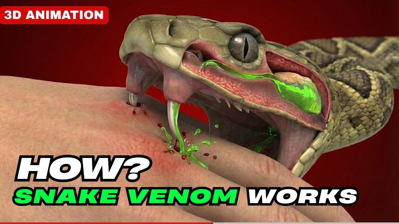 How Snake Venom Works in Your Body 🐍 - YouTube