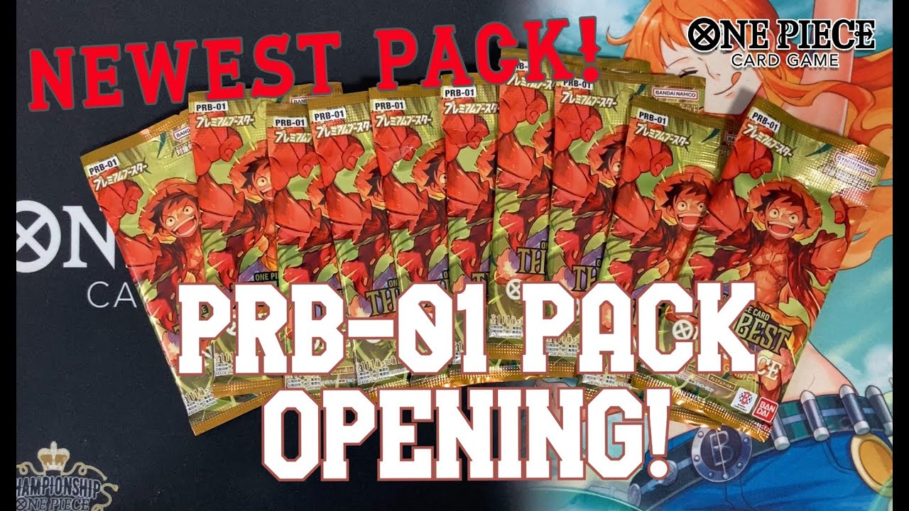 One Piece Premium Booster PRB-01 Pack Opening! - YouTube