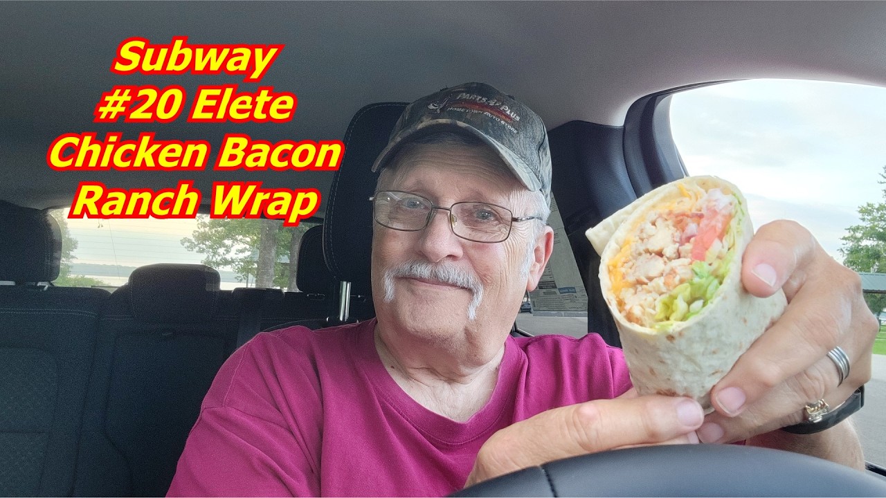 Subway #20 Elite Chicken & Bacon Ranch Wrap Taste Test Rating and ...