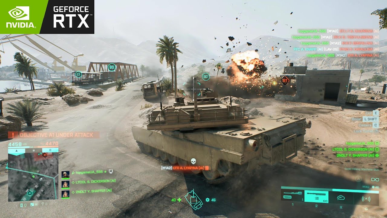 Battlefield 2042 - M1A2 Abrams Gameplay (Afghanistan War Sim) | RTX ...