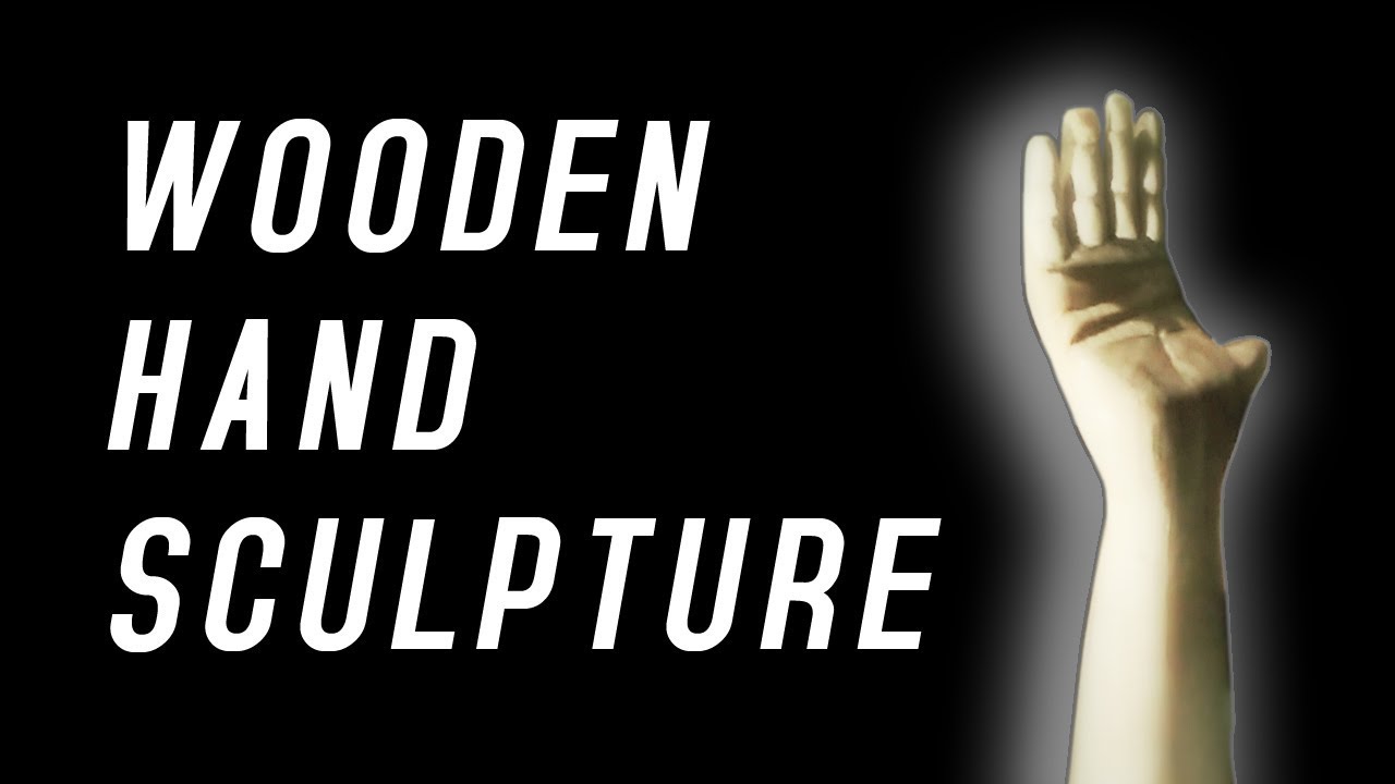 I Carve A WOODEN HAND Build DIY HOW TO - YouTube