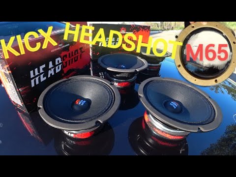 ПОСТАВИЛ ДИНАМИКИ ПО 300вт. KICX HEADSHOT M65 - YouTube