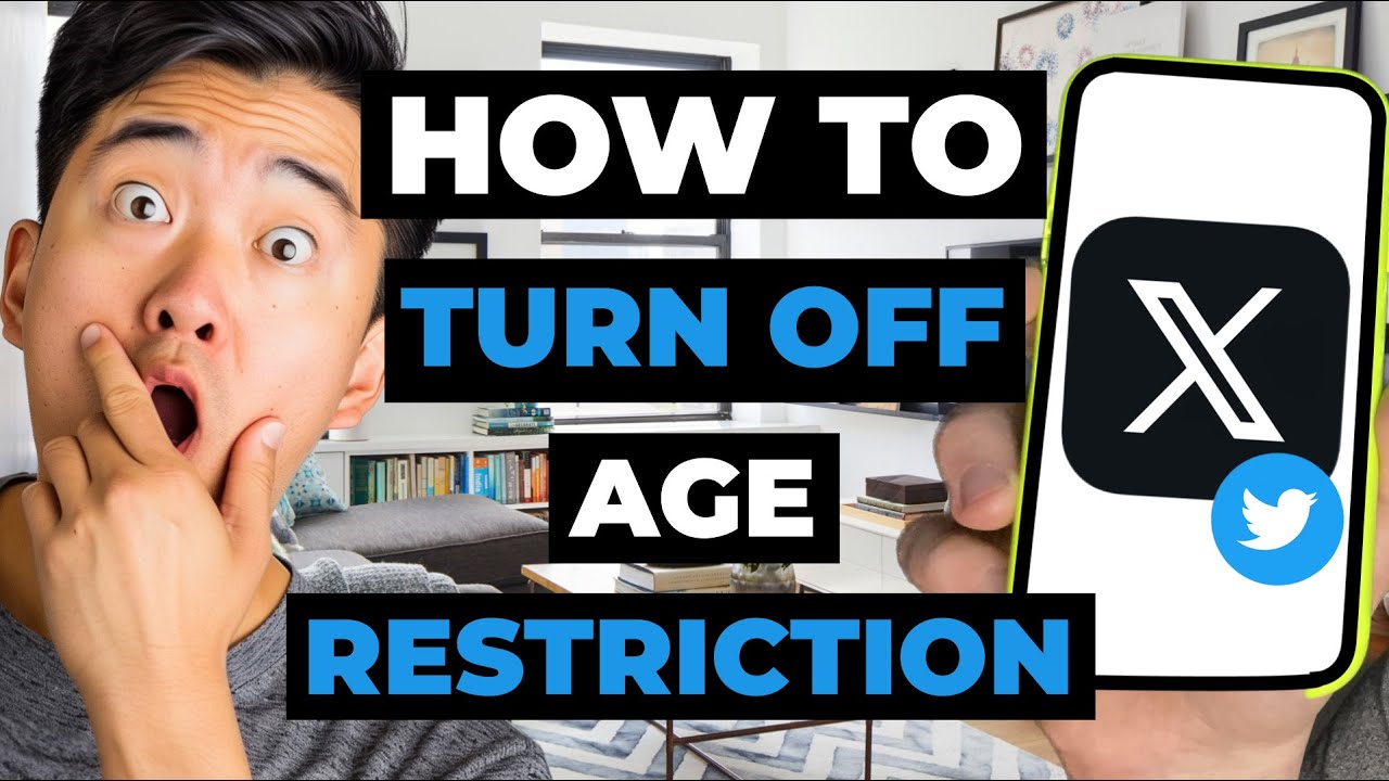 How To Turn Off Age Restriction On X (Twitter) - YouTube