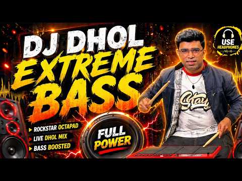 DJ DHOL EXTREME BASS 🔊 Full Power Sound Check (Janny Dholi)