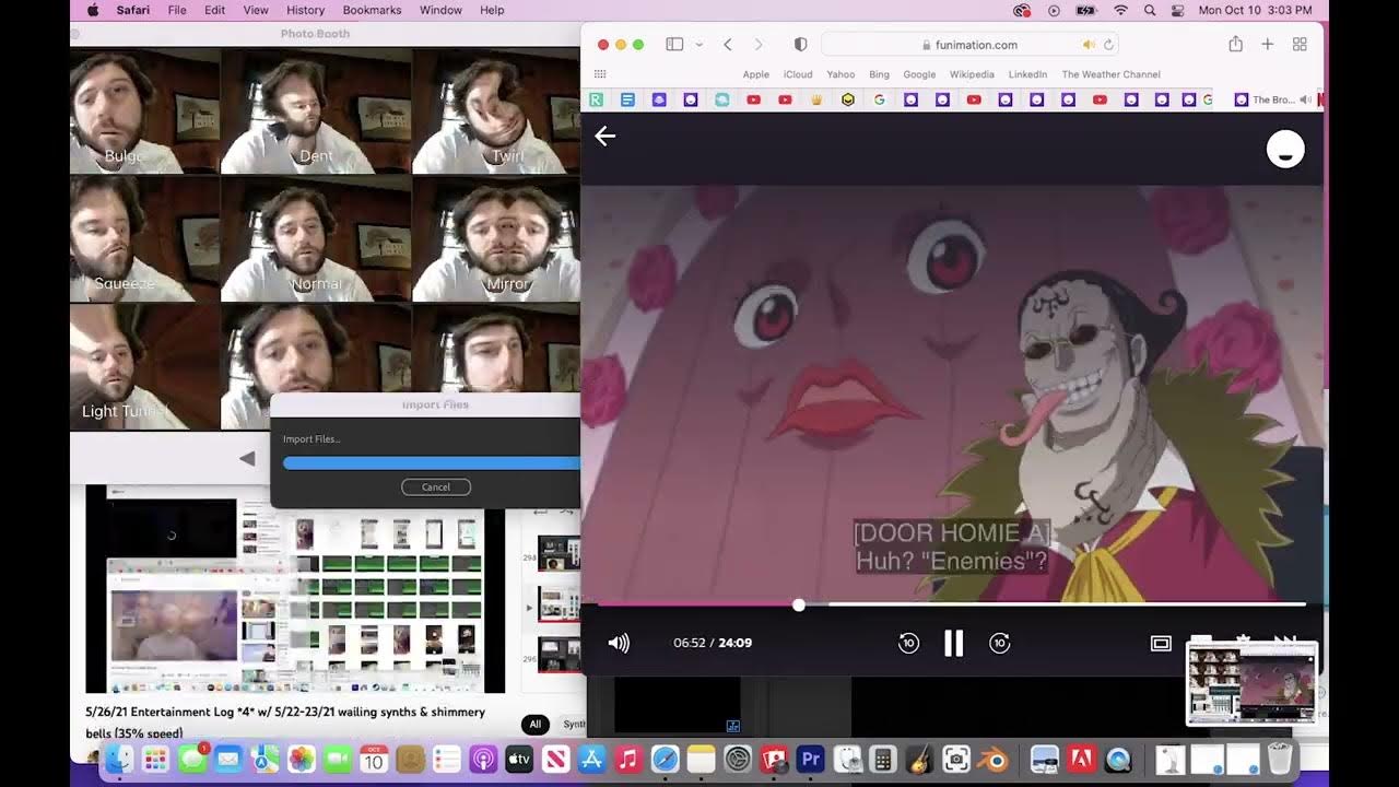 10/10/22 Entertainment Log Animation w/ 10/9/22 ambient stutter stack freestyle - YouTube