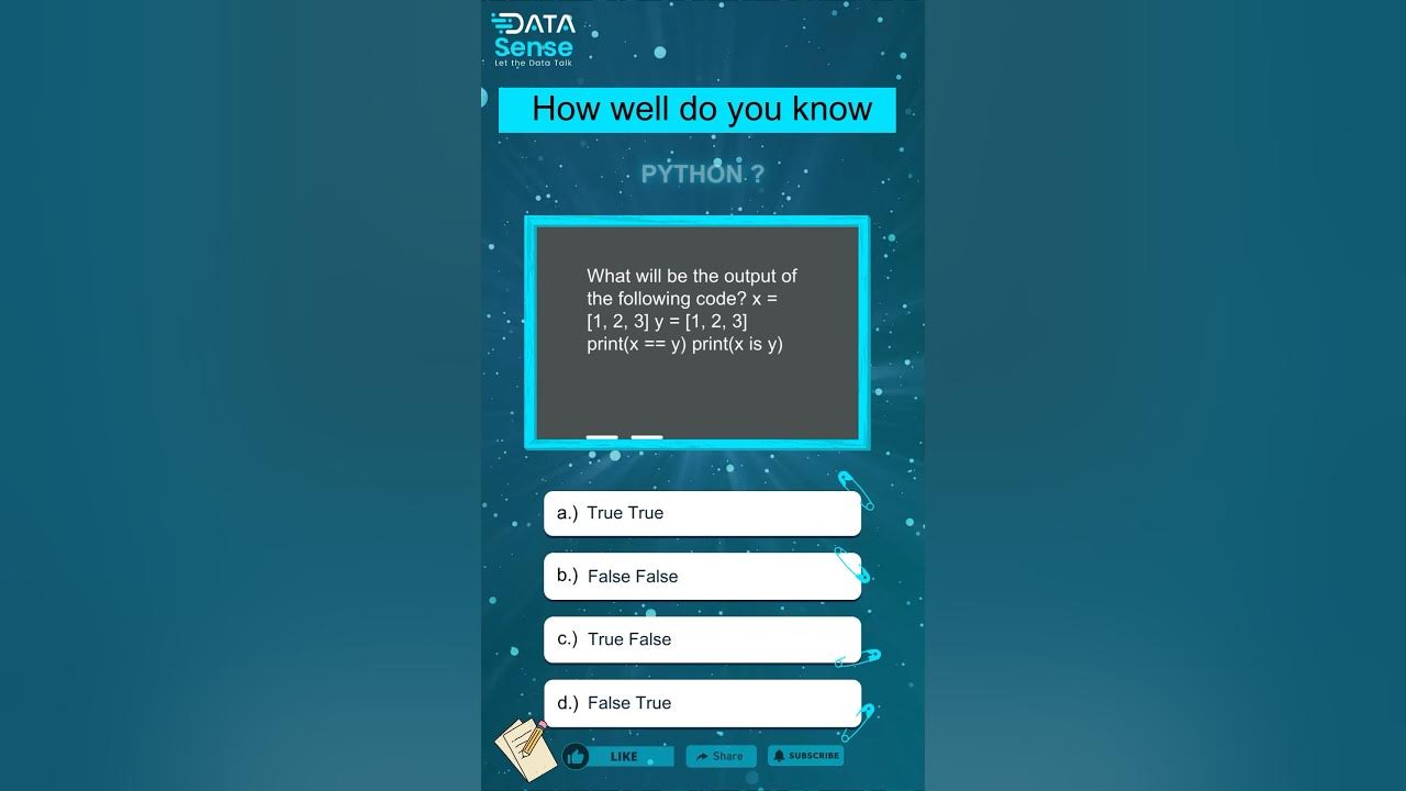 What Will Be The Output Comment Below Pythonprogramming Pythoncourse Youtube
