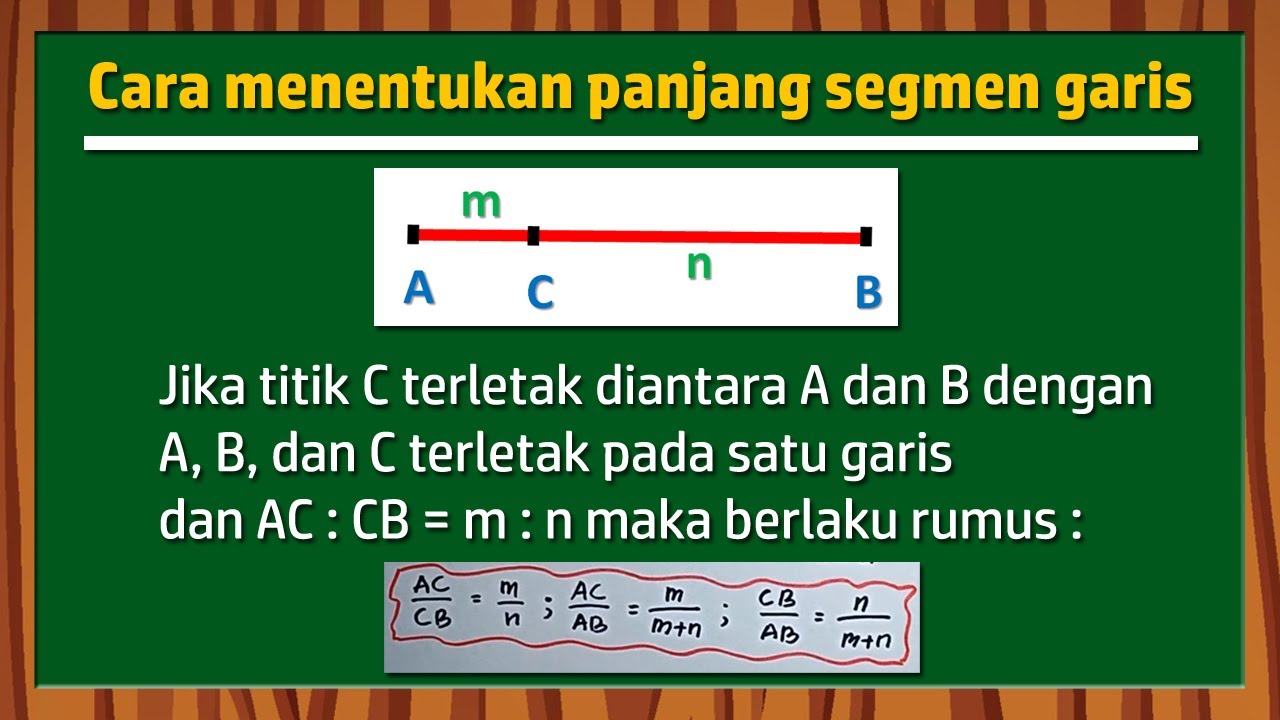 Cara Menentukan Panjang Segmen Garis: Penjelasan Lengkap dengan Contoh ...