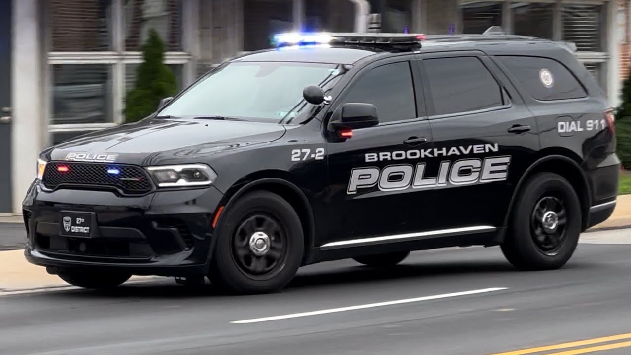 Brookhaven Police Department 27-2 & 27-5 Responding 7-25-24 - YouTube