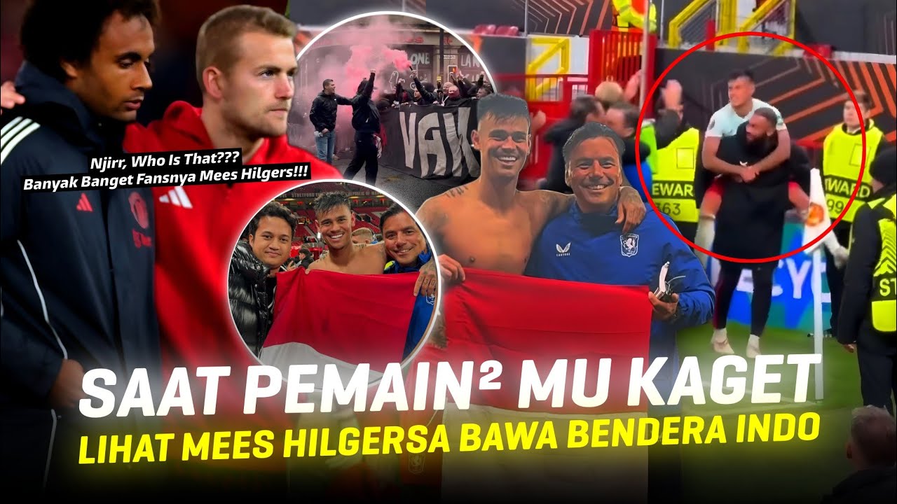 Pemain² MU Kaget Kehadiran Fans Hilgers!! Reaksi Mereka Bendera ...
