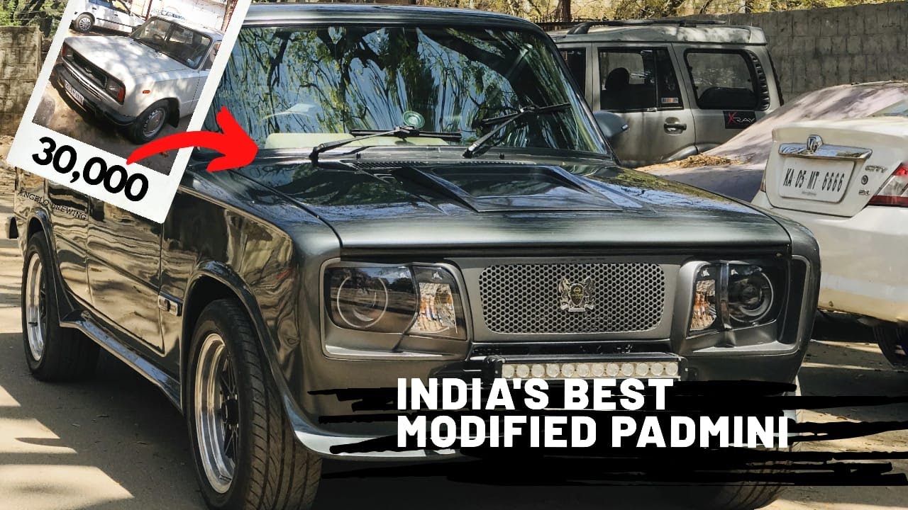 Modified Premier Padmini | Unbelievable Transformation | Story Behind The Car Explained ...