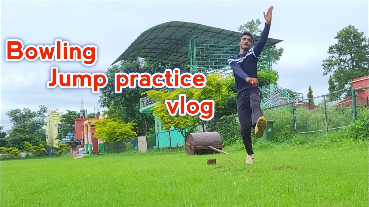 Fast Bowling Jump Practice || Cricket vlog || Bowling drills for fast ...
