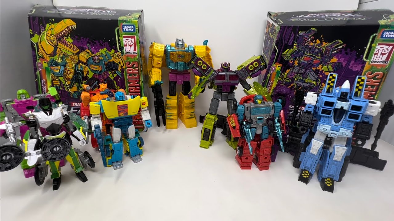 Transformers Legacy Toxitron Collection Complete! My Thoughts, Larkin’s ...