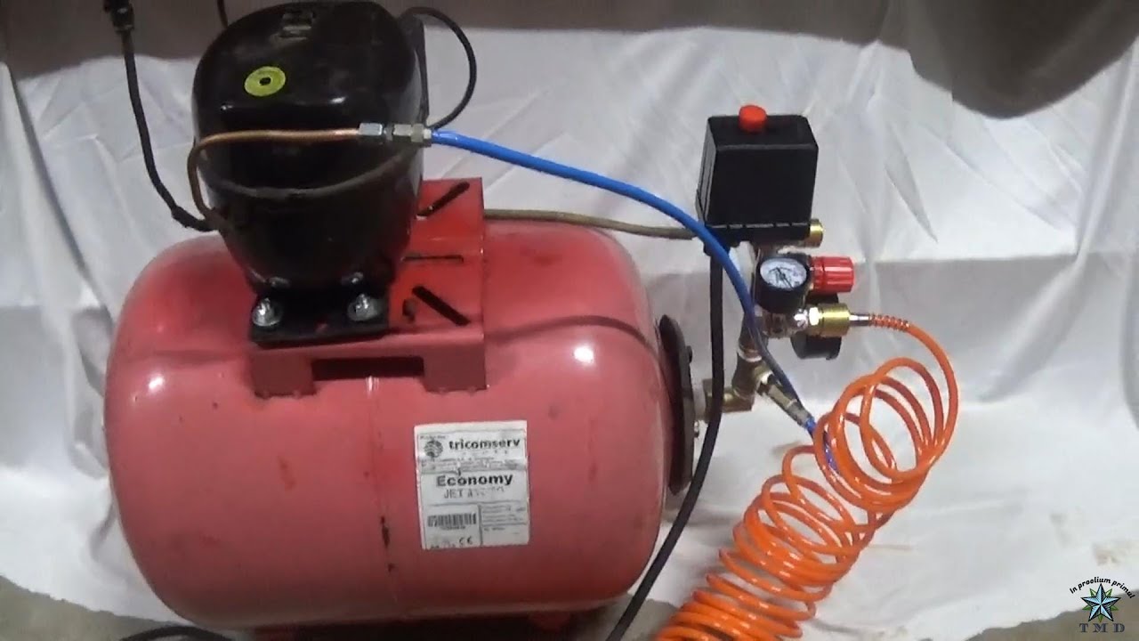 Compresor Din Motor De Frigider !!! (PARTEA 2) HOMEMADE | Refrigerator ...