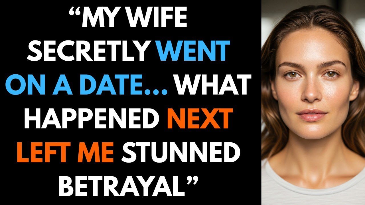 My Wife Secretly Went on a Date… What Happened Next Left Me Stunned # ...