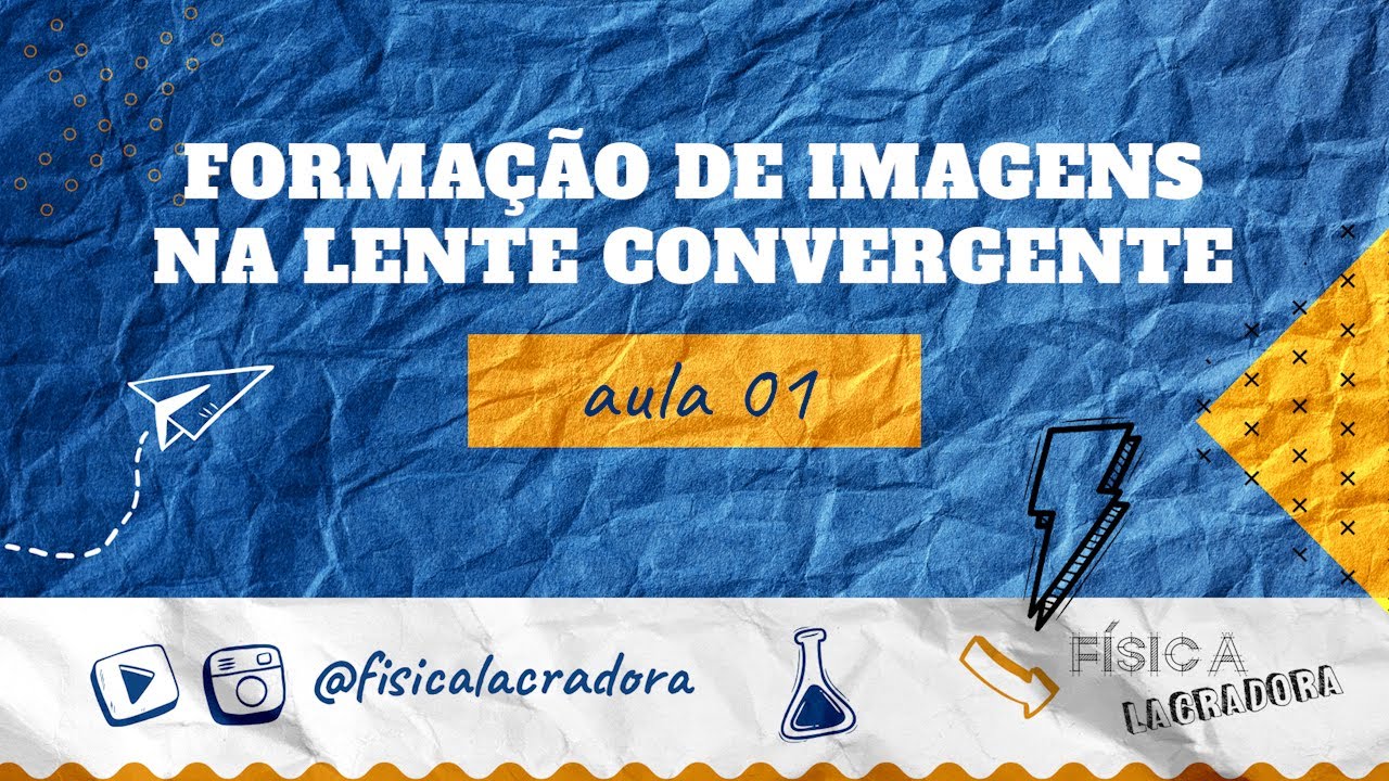Formação de Imagens na Lente Convergente - aula 01 [Física Lacradora ...