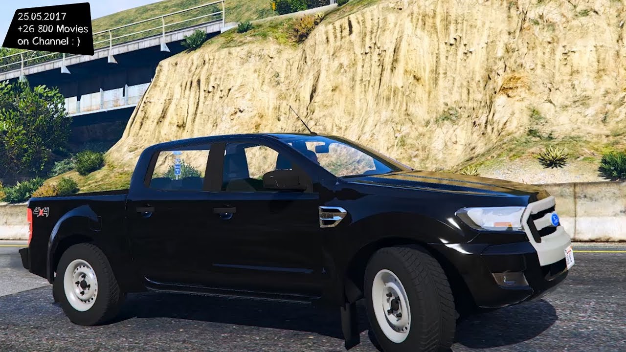 Ford Ranger 2017 New ENB Top Speed Test GTA Mod Future _REVIEW - YouTube