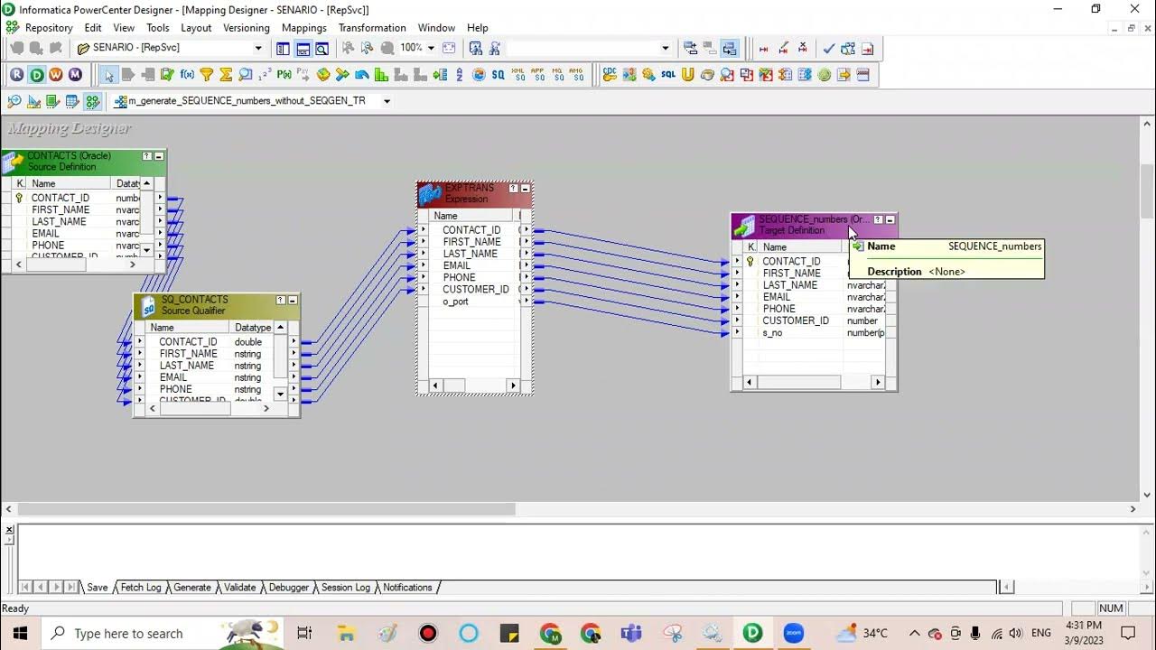 Generate Sequence Numbers Without Using Sequence Generator Transformation In Informatica