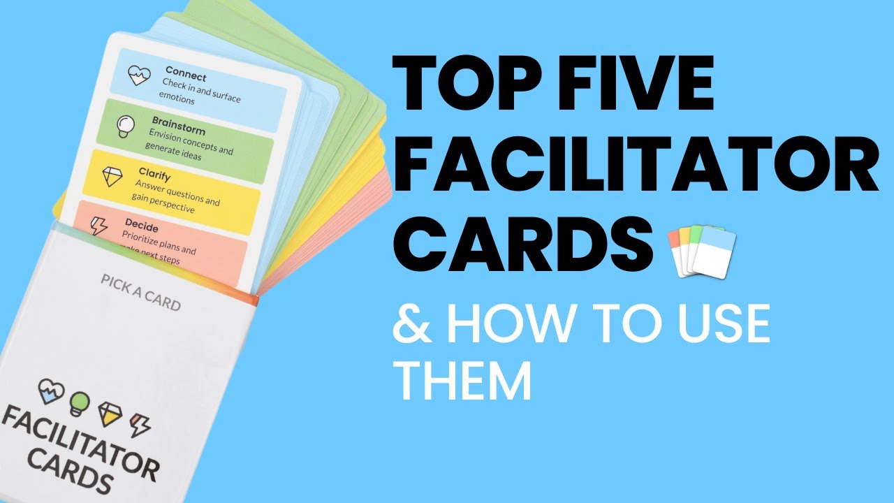 Our five FAVORITE Facilitator Cards! - YouTube